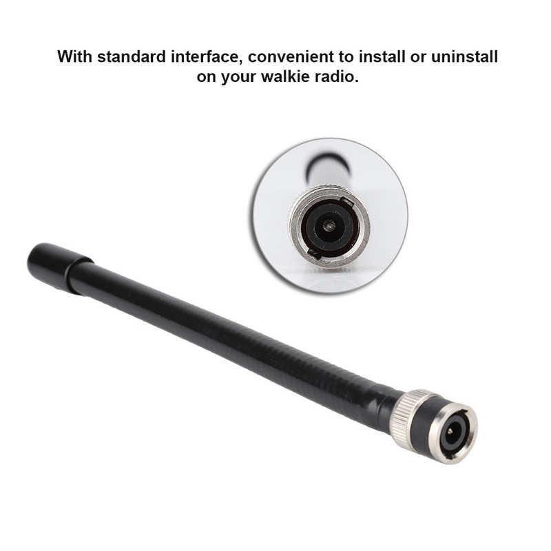 walkie talkies V80 Helical VHF BNC Antenna 136-174... – Grandado