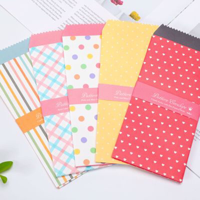 20 pcs/lot Kawaii Mini Colorful Paper Envelope Cut... – Vicedeal