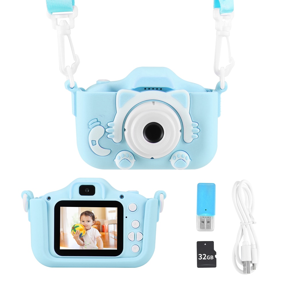 Kids Digital Camera 2 Inch HD Screen Cartoon Camer... – Grandado