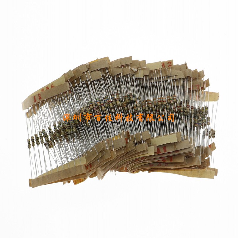 860pcs 1/4W Carbon Film Resistor Pack 86 kinds spe... – Grandado