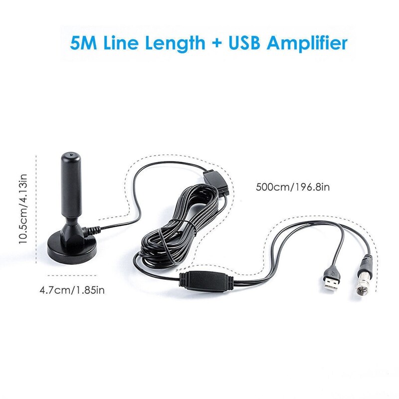 Antenna Tv Digital Hd 200 Mile Range Skywire Tv In... – Vicedeal