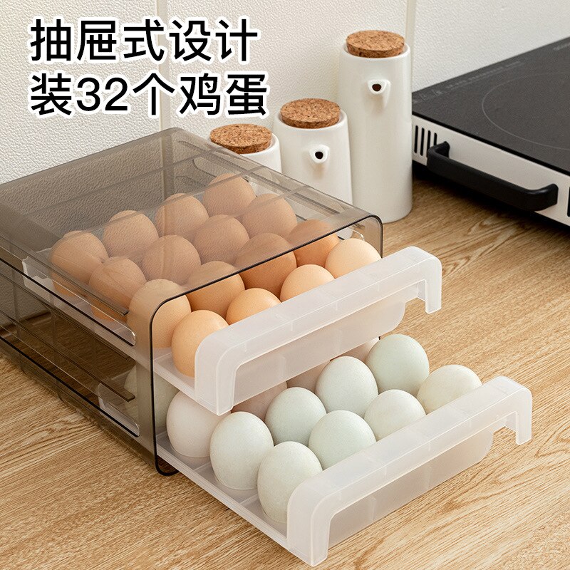 -proof egg shelf egg organizer kitchen fresh stora... – Grandado