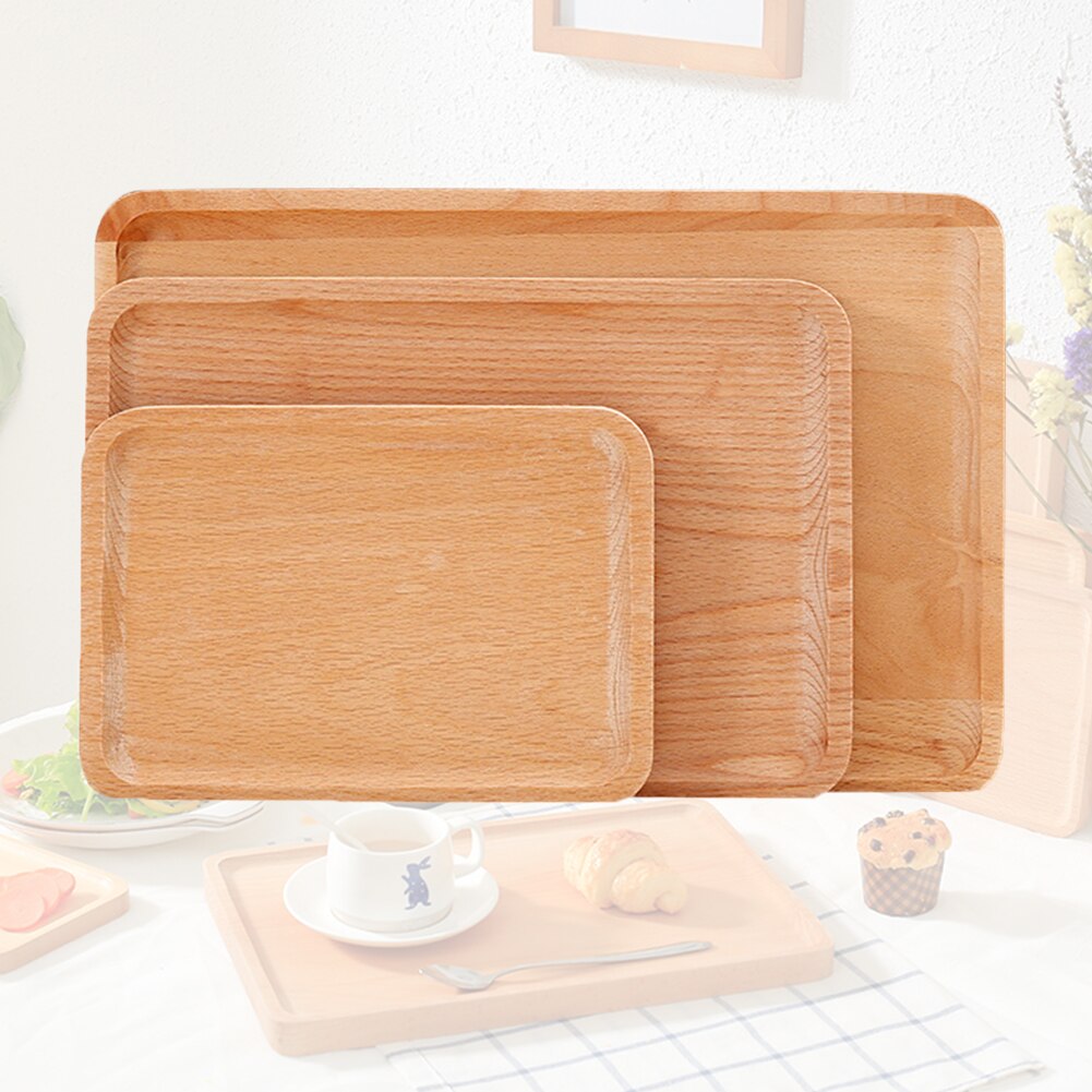 Rectangular Round Corners Home Serving Tray Restau... – Vicedeal Rectangular Round Corners Home Serving Tray Restau... – Vicedeal