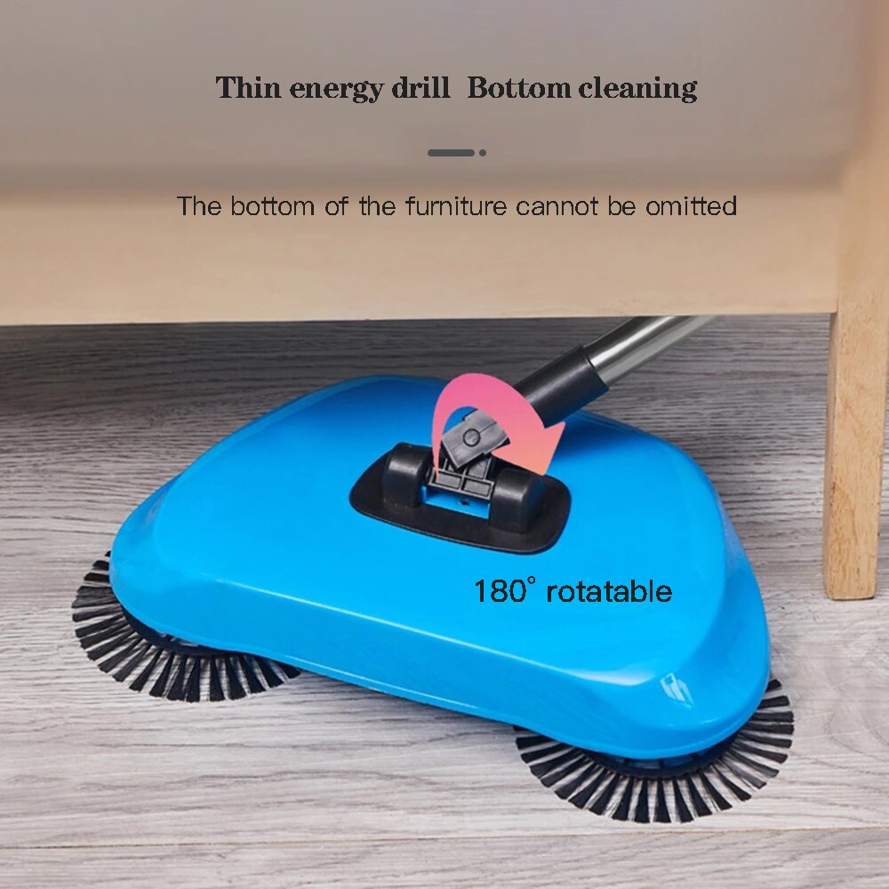 Magic Broom Stainless Steel Sweeper Machine Hand P... – Vicedeal