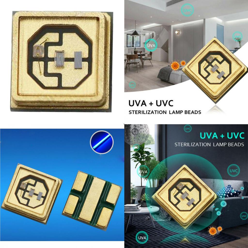 4pcs LED Diode UVC 270-280nm SMD 3535 Chip Ultra V... – Vicedeal