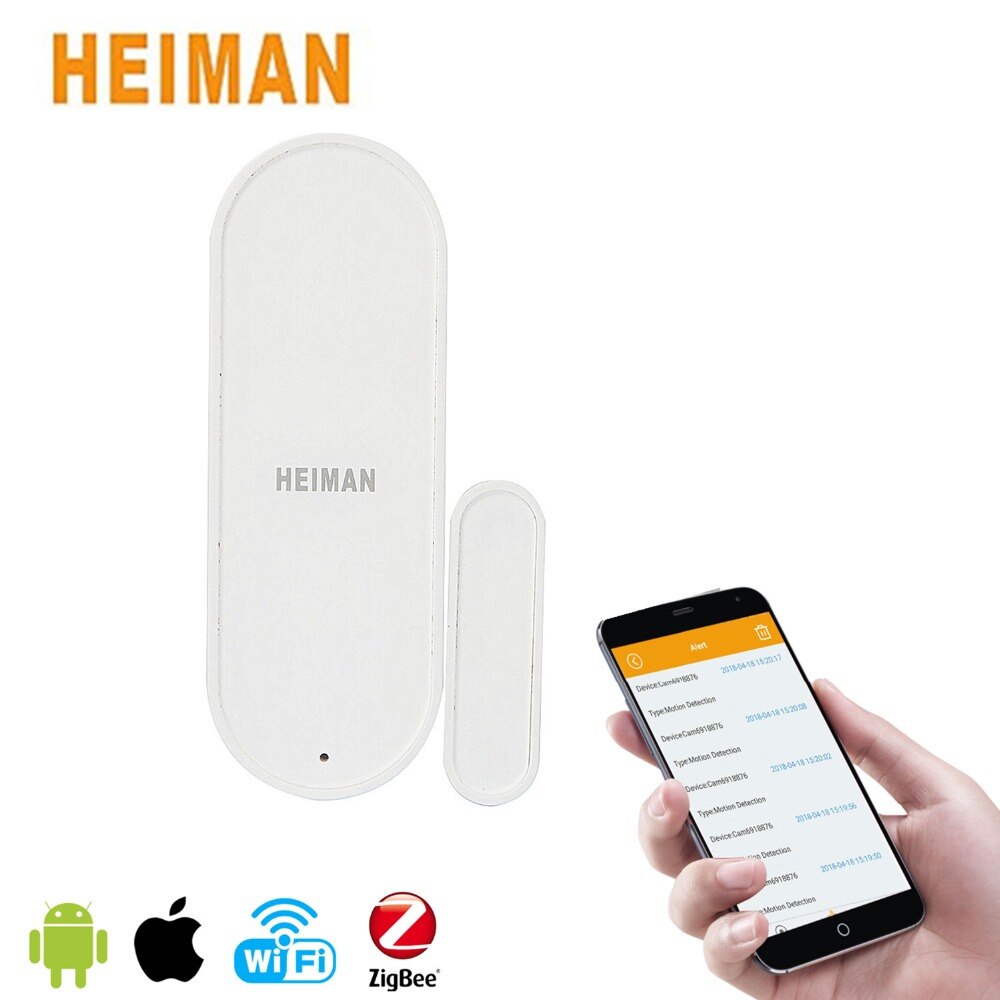 Heiman smart dörrfönstersensor intelligent hemsäke... – Grandado