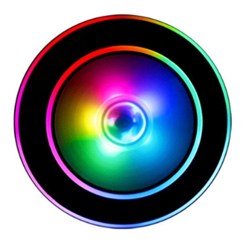 120mm 12v 3 pin 2000 rpm led rgb gaming cpu ventil... – Vicedeal