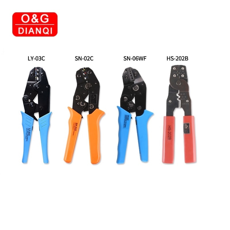 Crimping Tool, Terminal Connector Ratcheting Wire ... – Grandado