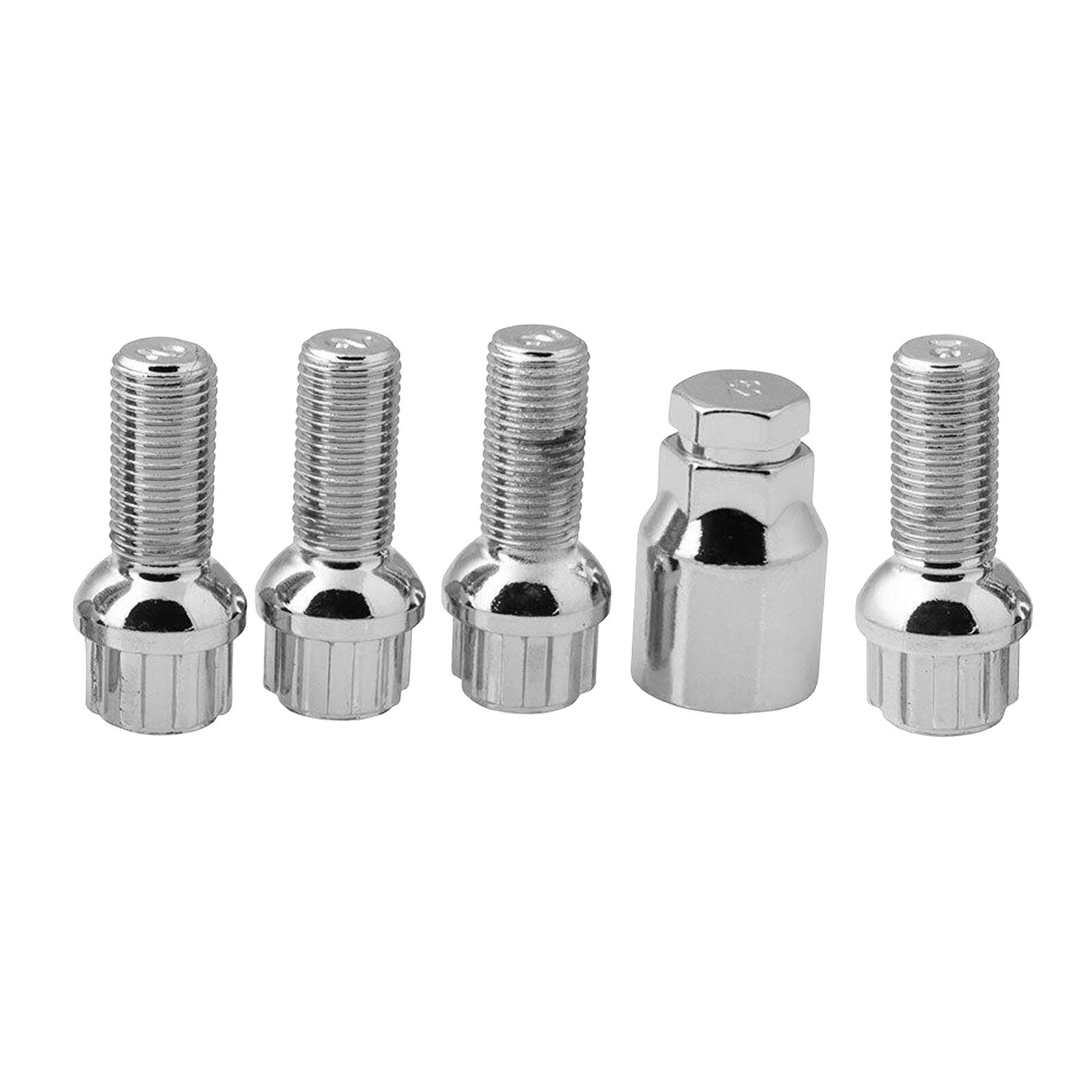 5pcs Iron Wheel Locking Bolt Fit for VW GOLF M14x1... – Vicedeal