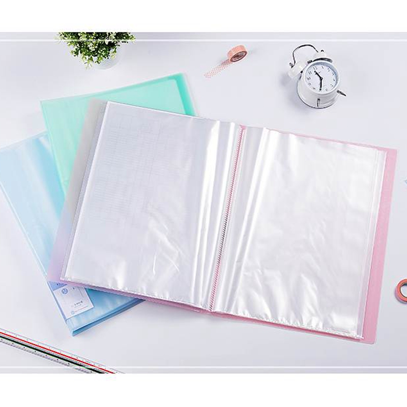 Deli 72408/72409 A3 Clear book clip files document... – Grandado