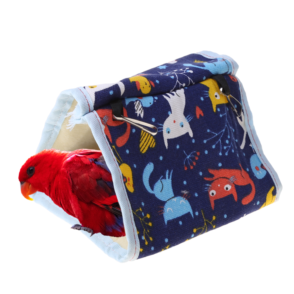 Bird Nest Snuggle Hut Parrot Habitat Cave Hanging ... – Vicedeal