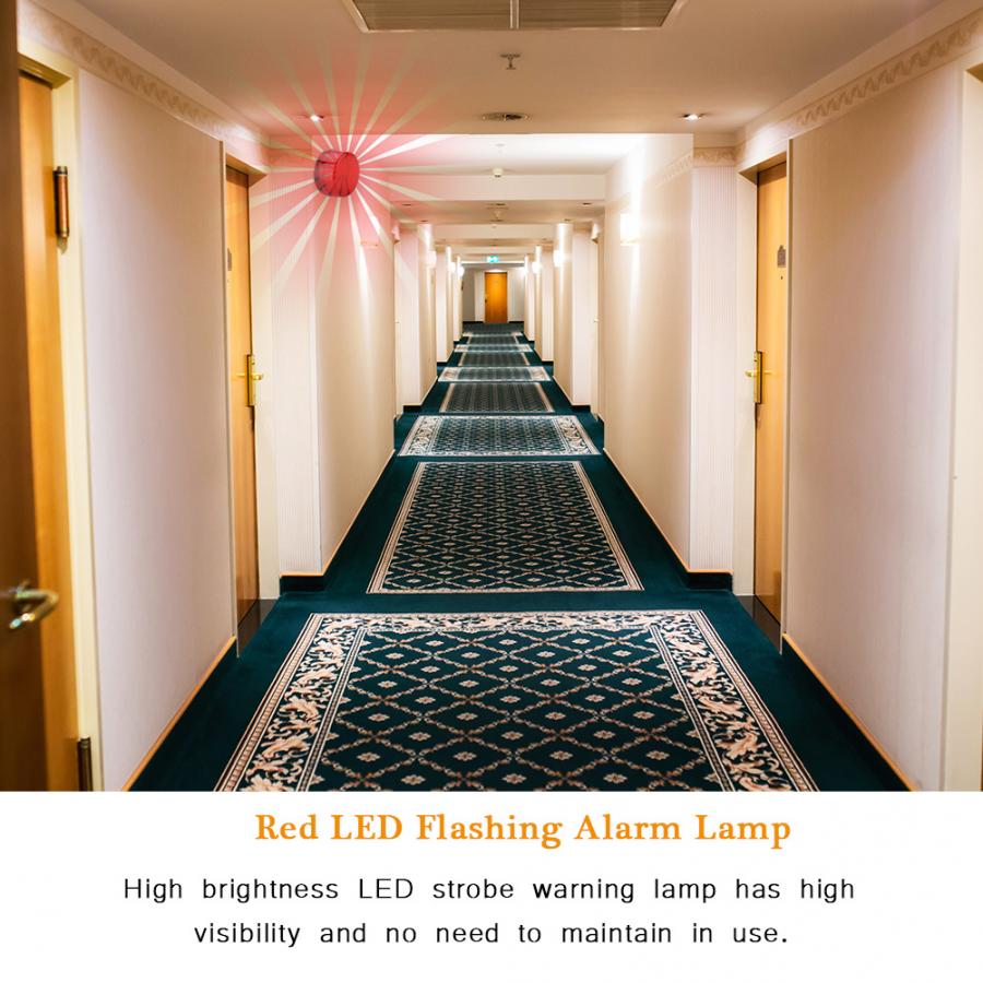 1PC LED Flashing Lamp Security Alarm Strobe Signal... – Grandado