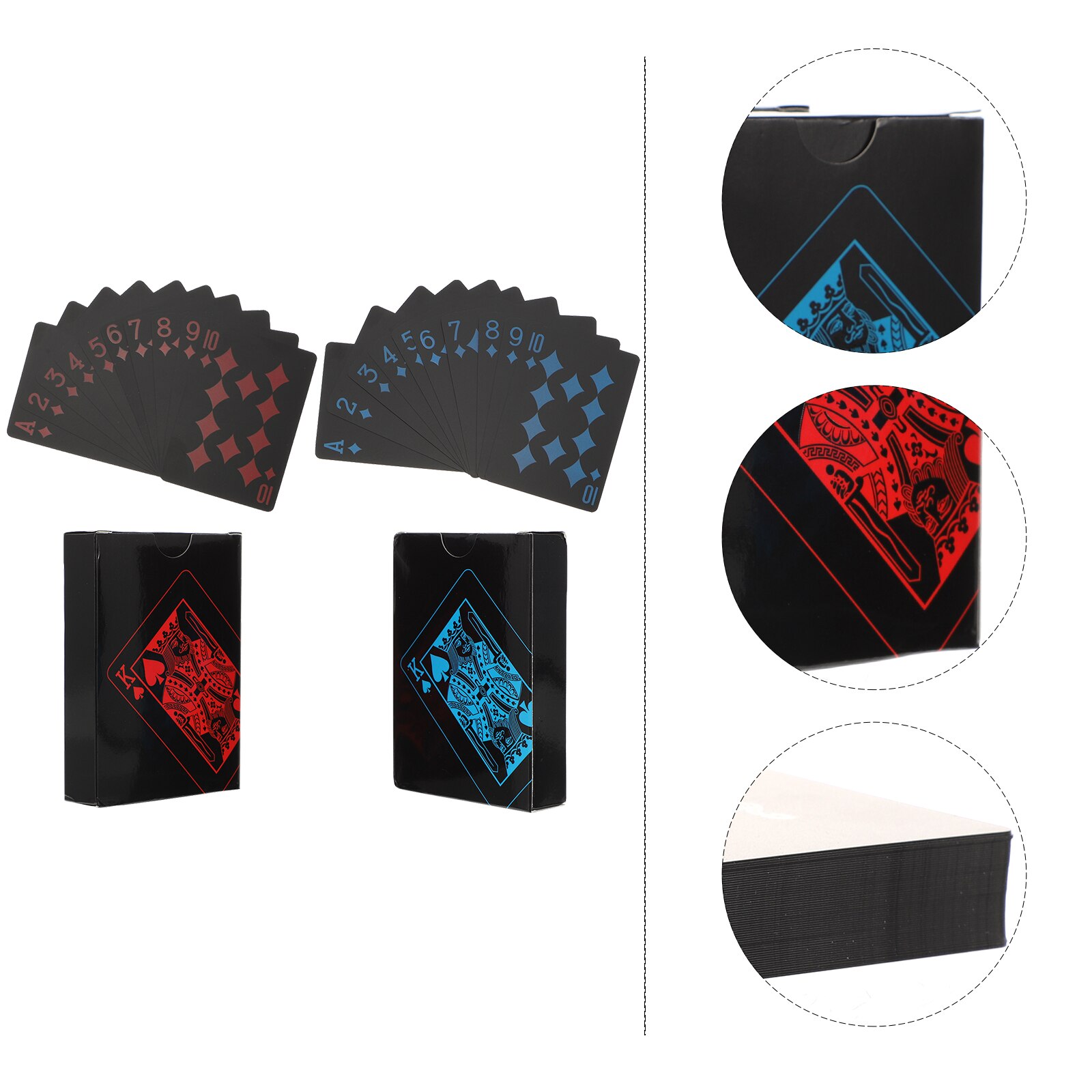 2 Boxes Magician Trick Cards Poker Cards Flexible ... – Grandado