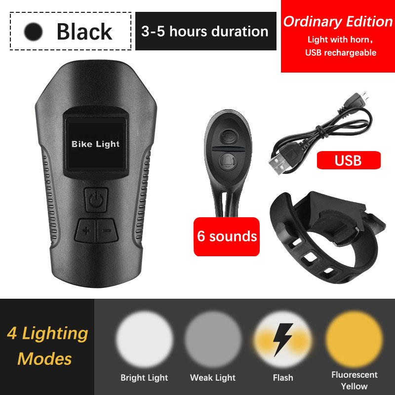 Bicycle Light Computer Speedometer Lights USB Rech... – Vicedeal