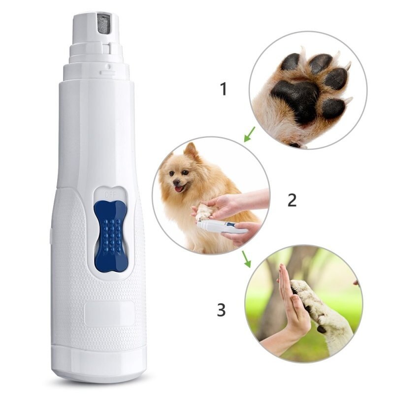 Electric Pet Nail Grinder File Trimmer Grooming To... – Vicedeal