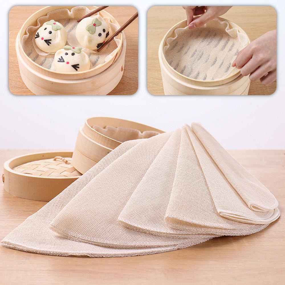 5PCS Cotton Steamer Cloth Non-stick Cage Drawer St... – Grandado