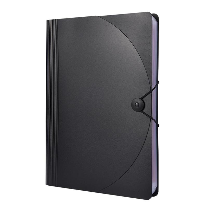 A4 Rainbow Color 12-layer Folder With Lid Expandab... – Grandado