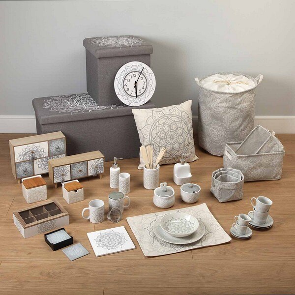 Bad Set Mandala Keramische – Grandado