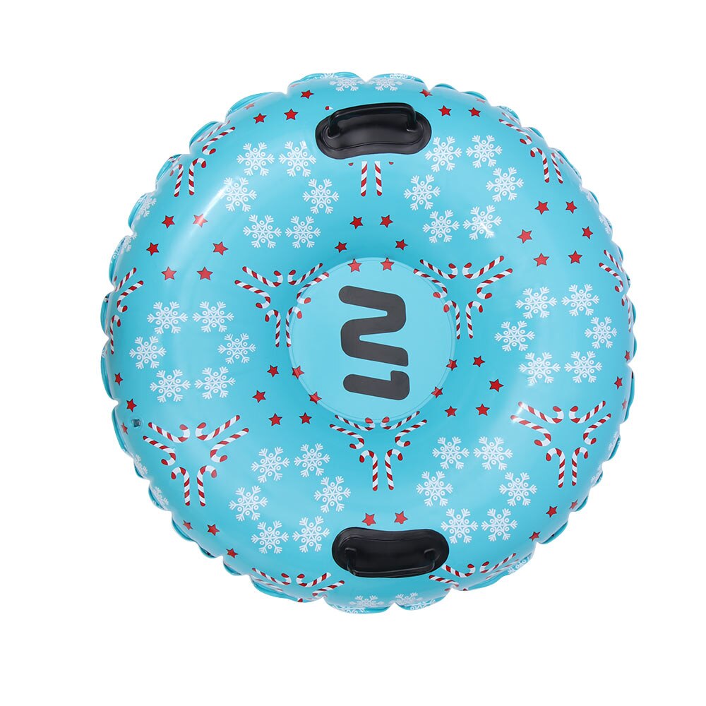 Snow Tube Inflatable Winter Ski Circle Floated Ski... – Grandado