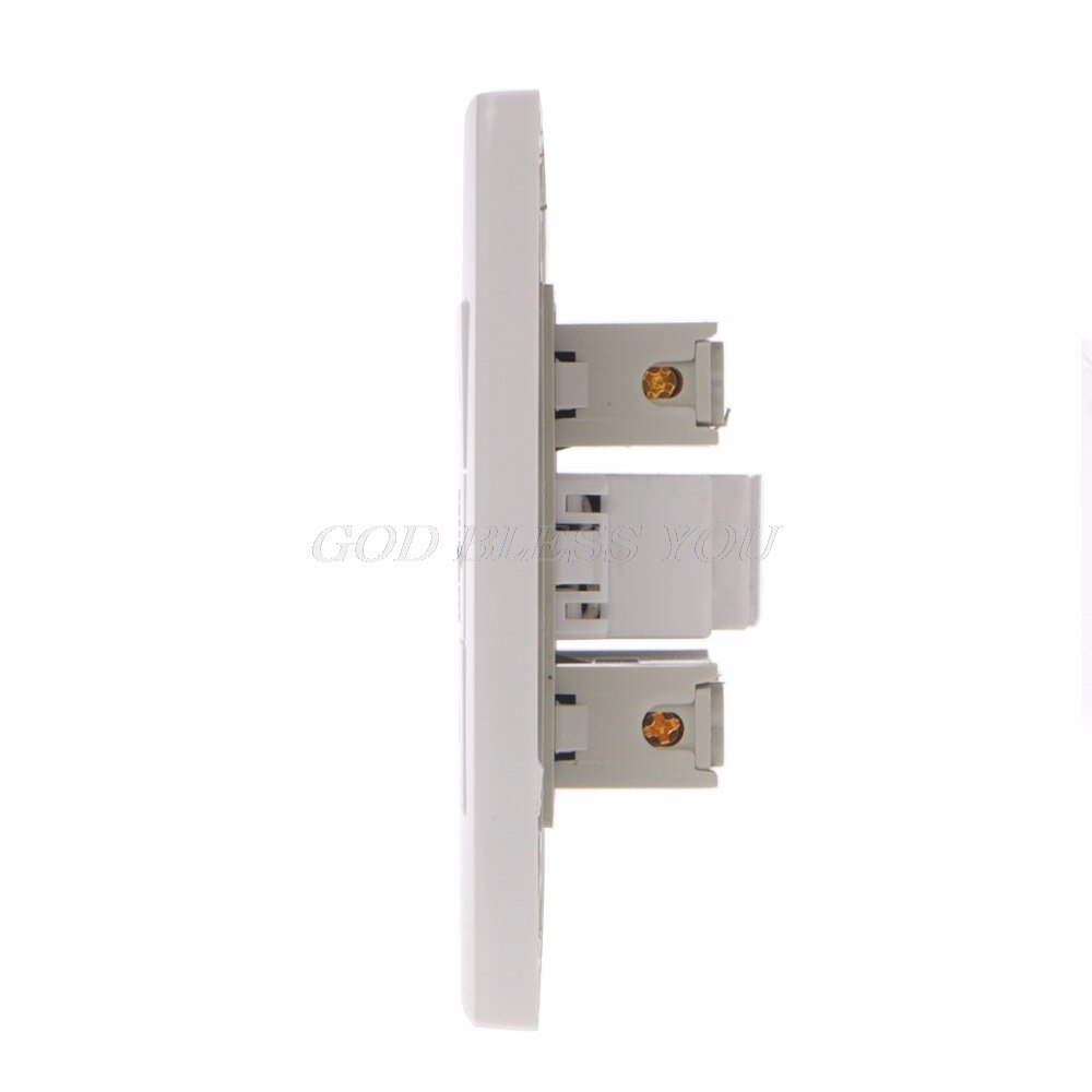 16A Wall Double Italian/Chile Plug Power Socket Ad... – Grandado