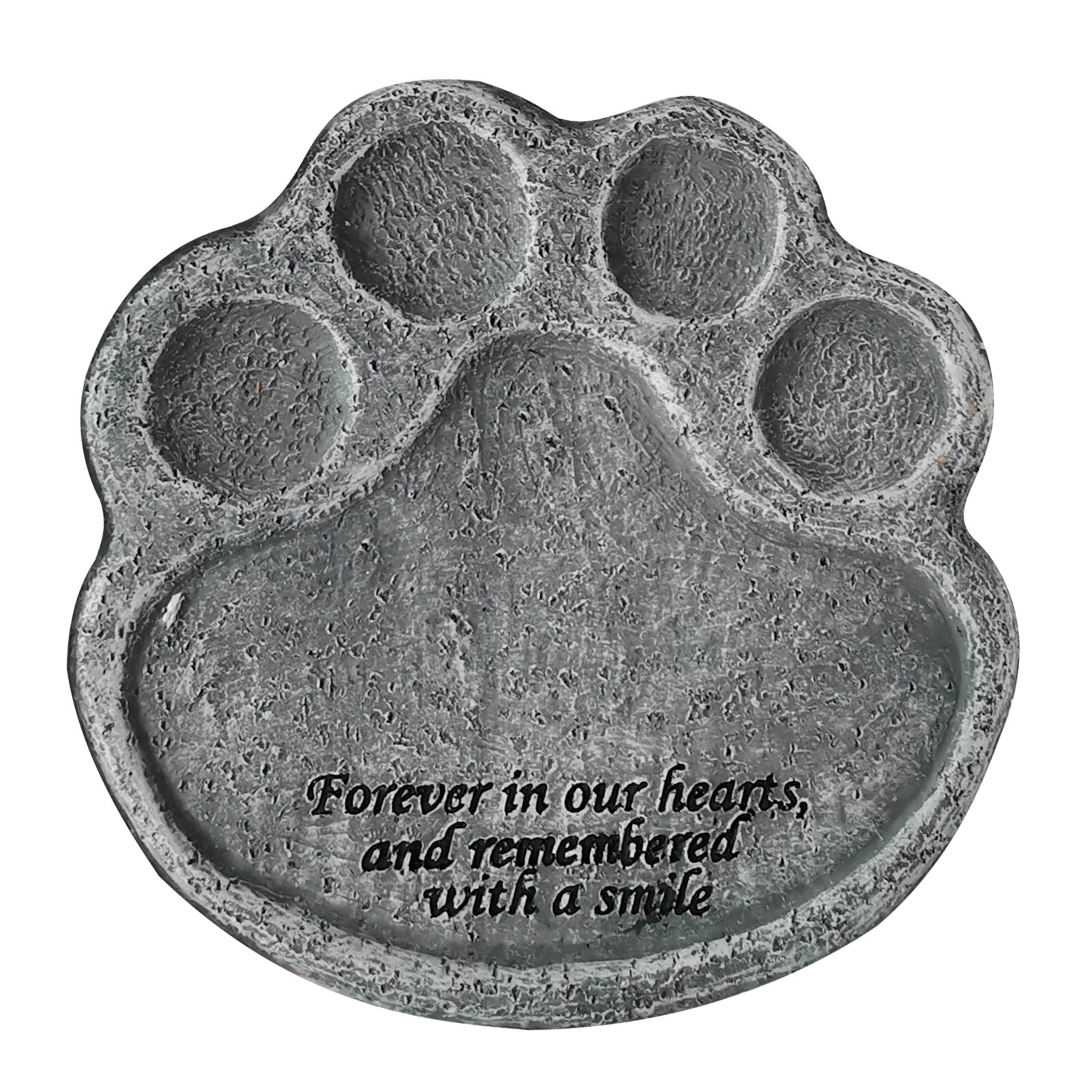 Backyard Patio Paw Shape Memorial Stone Tombstone ... – Grandado