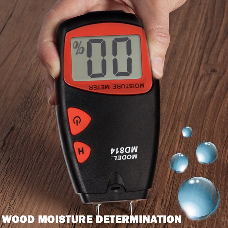 Two Pins Digital Wood Moisture Meter Wood Humidity... – Grandado