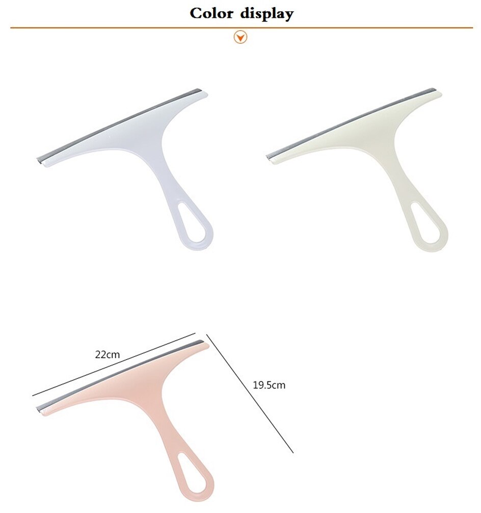 Household Shower Squeegee Window Glass Wiper Bathr... – Grandado