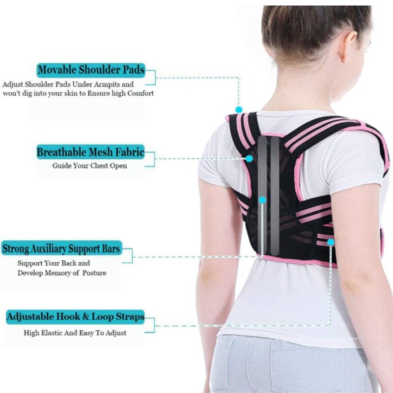 Adjustable Children Posture Corrector Back Belt Ki... – Grandado