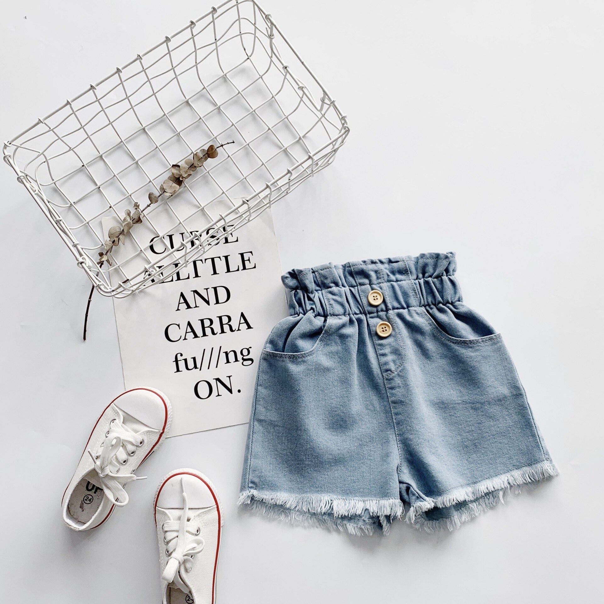Summer Girls High Waist Jeans Shorts – Vicedeal