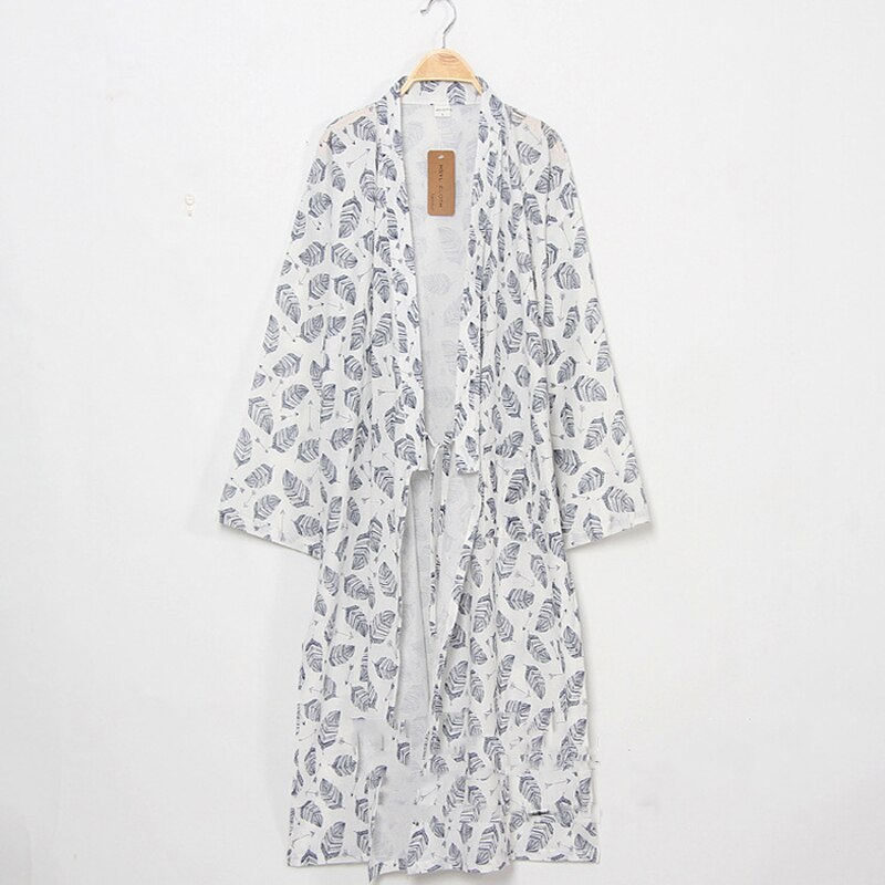 Summer Kimono Japanese Pajamas Men Male Cardigan L... – Grandado