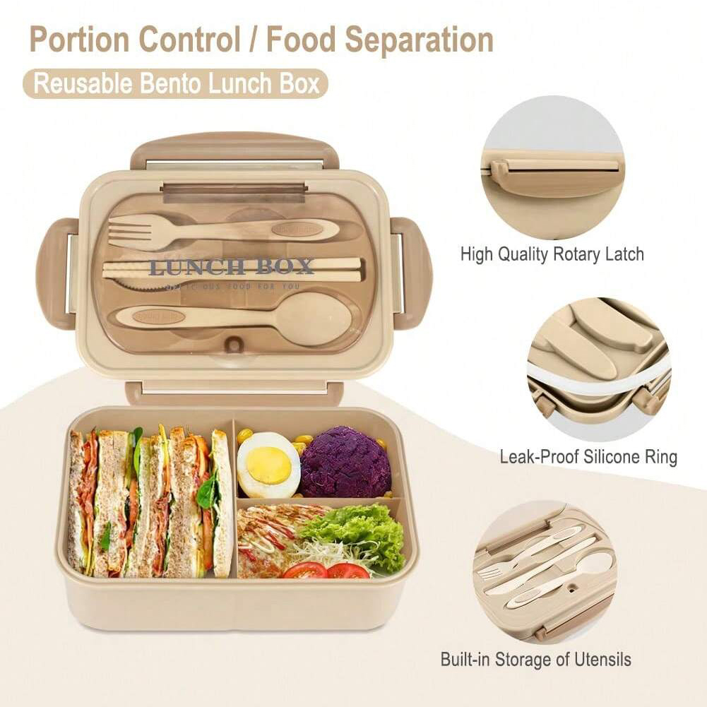 Bento Box Adult Lunch Box, Containers For Adults M... – Grandado