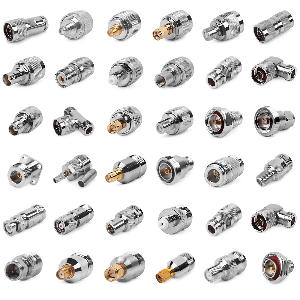 Connector N/SMA Male Connector RF coaxial Adapter ... – Grandado