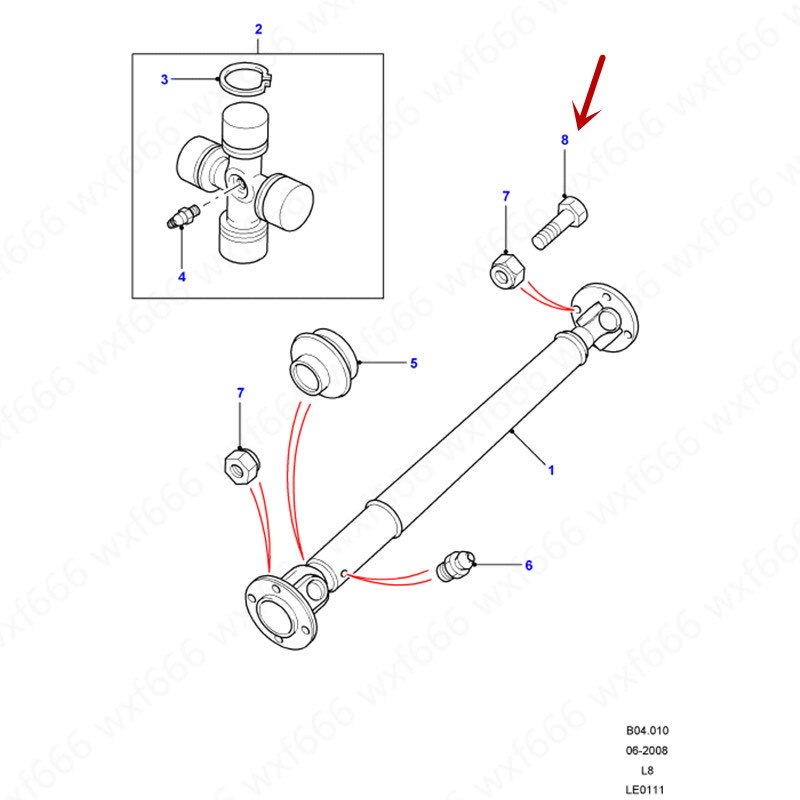 Car Stabilizer rod nut sleeve 2.2lan dro ve rde fe... – Vicedeal
