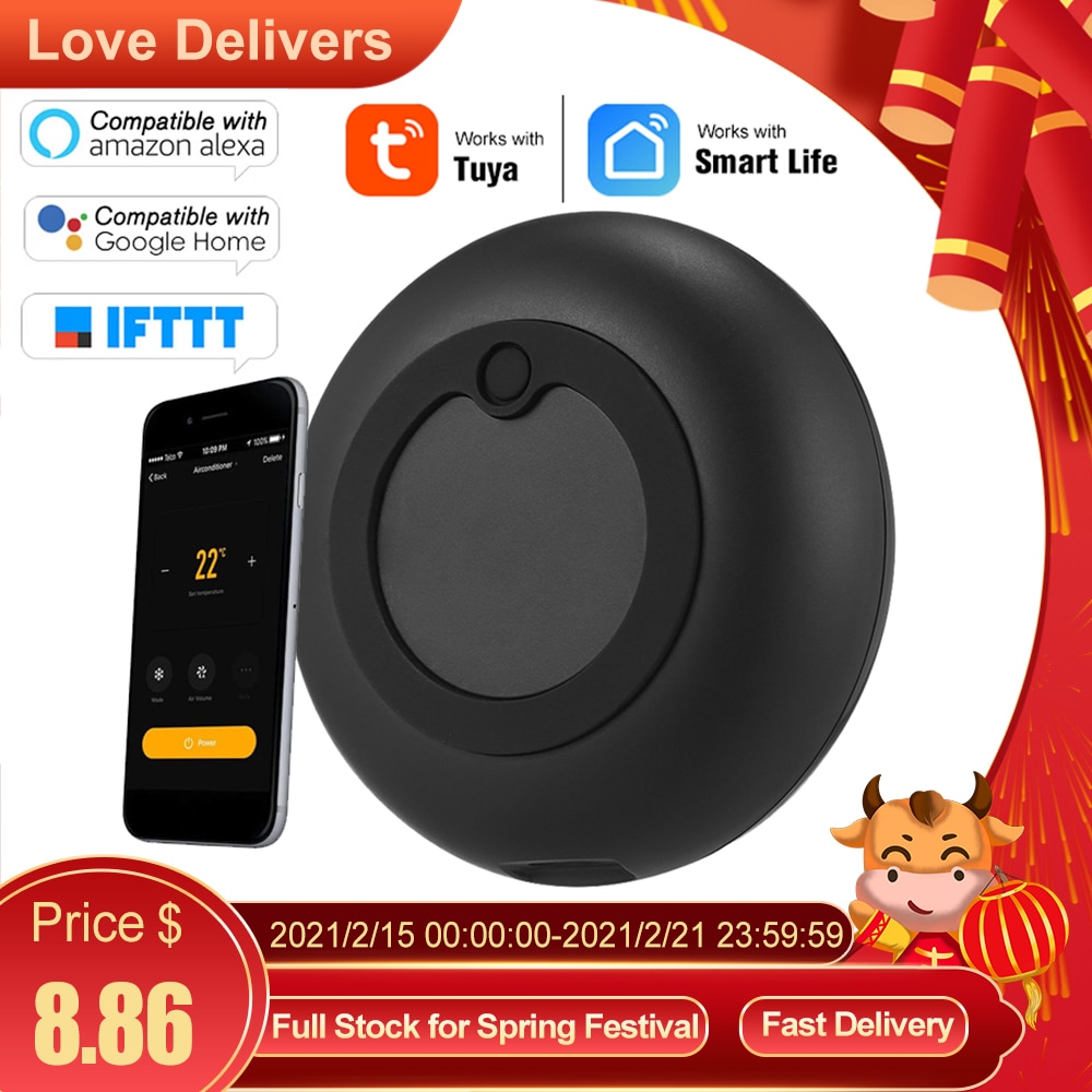 WiFi IR Remote Control 2.4Ghz Wi-Fi Infrared Unive... – Grandado