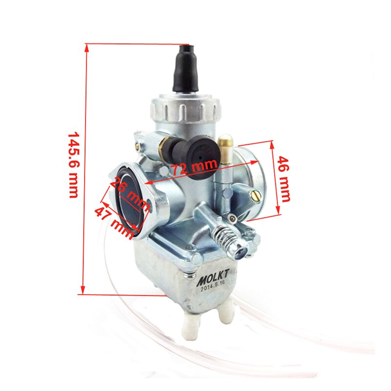 XLSION 26mm Molkt Carb Carburateur 125cc 140cc 150... – Vicedeal