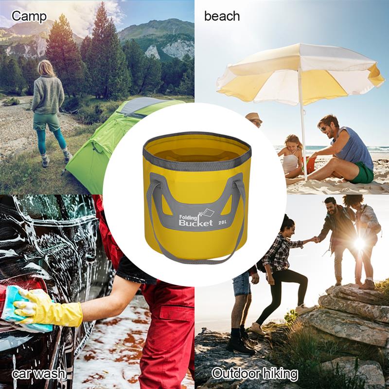 20L Draagbare Emmer Water Opbergtas Opbergtas Wate... – Vicedeal