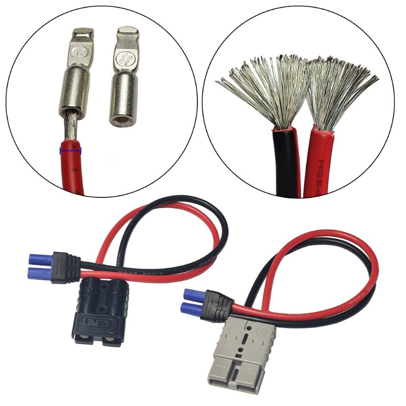 10AWG Connector Kabel EC5 Vrouwelijke Plug Termina... – Vicedeal