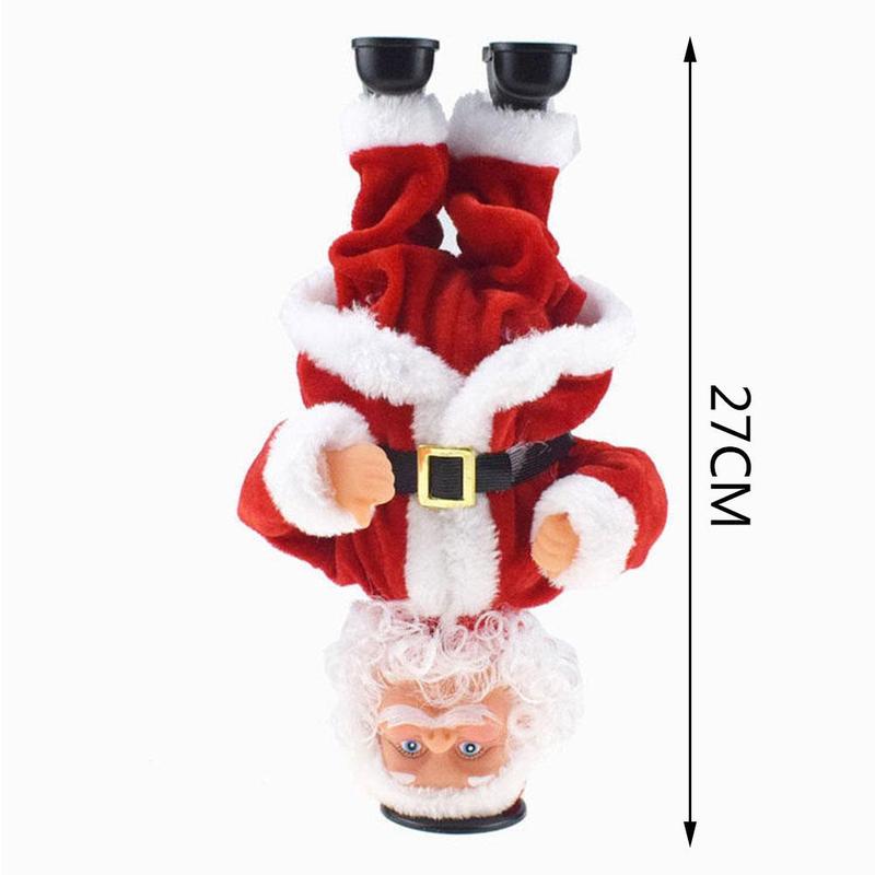Funny Santa Claus Doll with Music Electric Santa C... – Grandado
