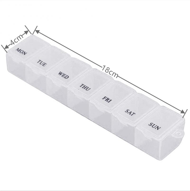 7 Dag Wekelijkse Pillendoosje Reizen Box Tablet Ho... – Grandado