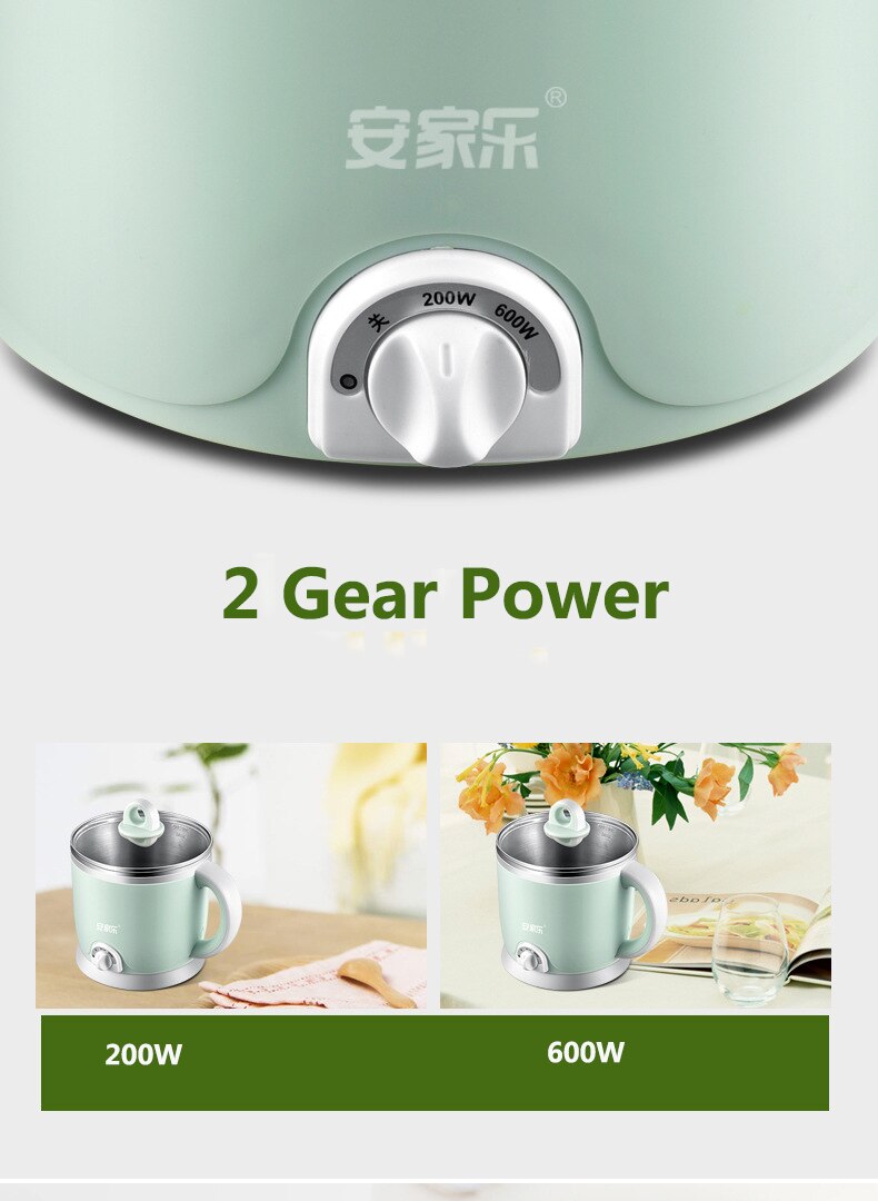 2L Portable Travel Electric Pot With Steamer Multi... – Grandado