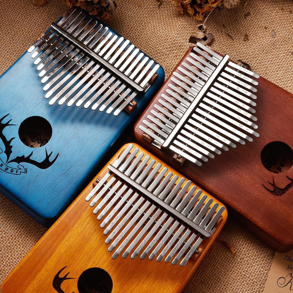17 keys EQ kalimba Mahogany Thumb Piano Kalimba Fi... – Grandado