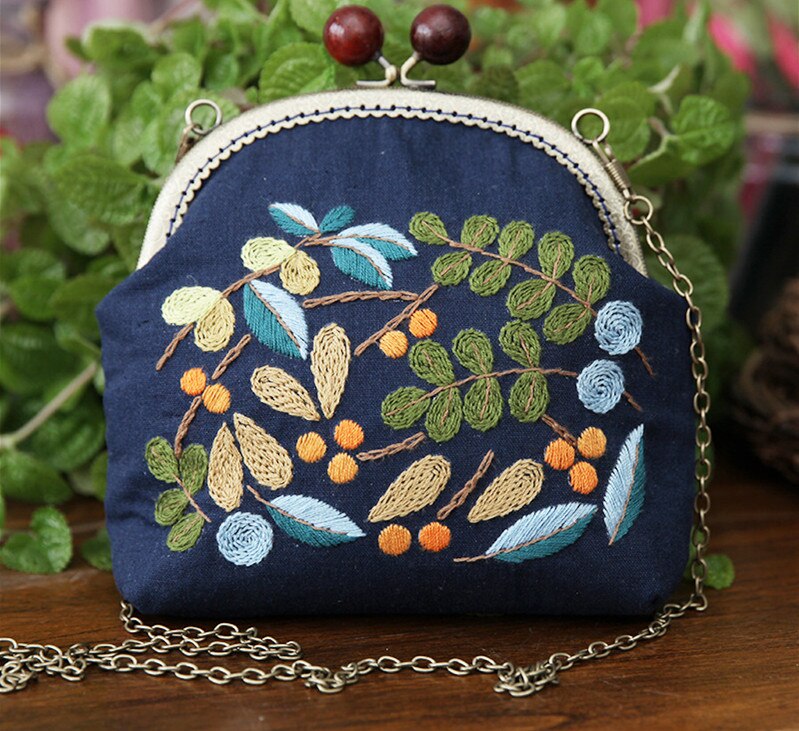 8.5cm diy korssting sett europeisk blomst 3d brode... – Grandado