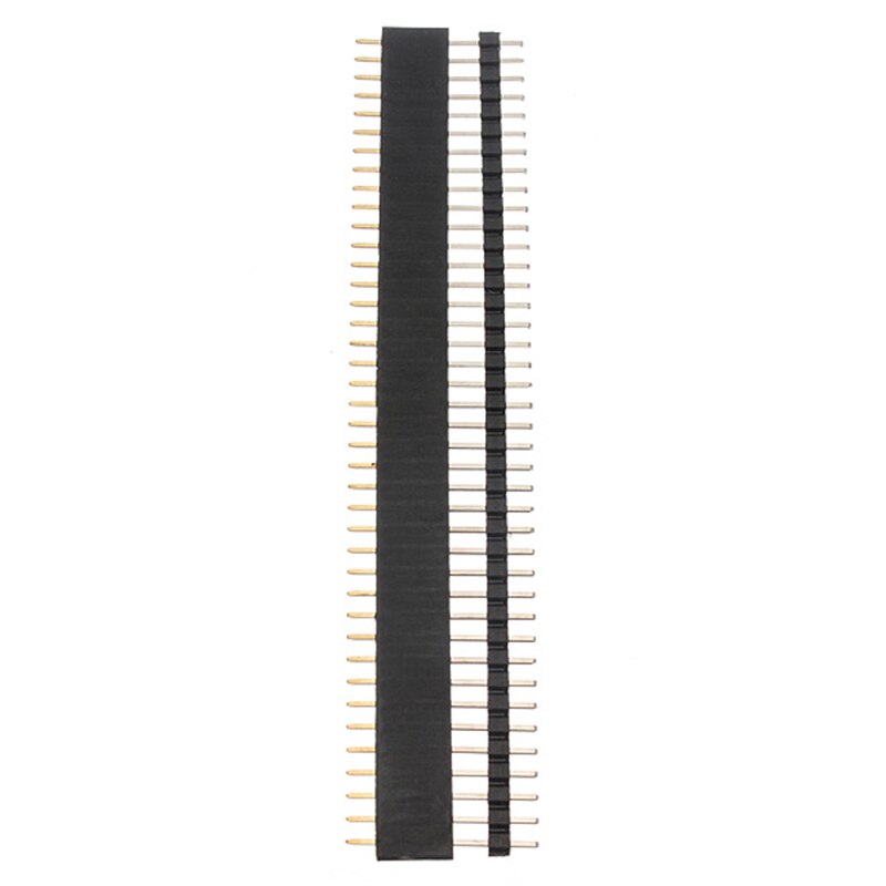 40 Pin 2.54mm Male Female SIL Socket Row Strip PCB... – Vicedeal