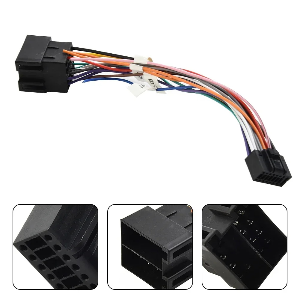 16 Pin To ISO Connector Harness Adapter Plug Play ... – Grandado