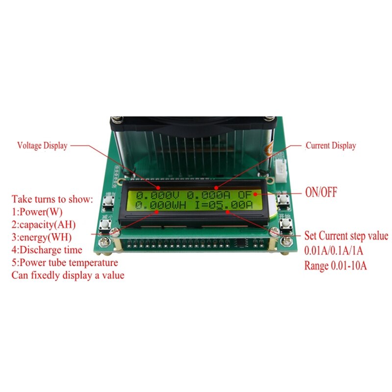 150W 60V 10A Battery Tester Discharge Capacity Tes... – Vicedeal