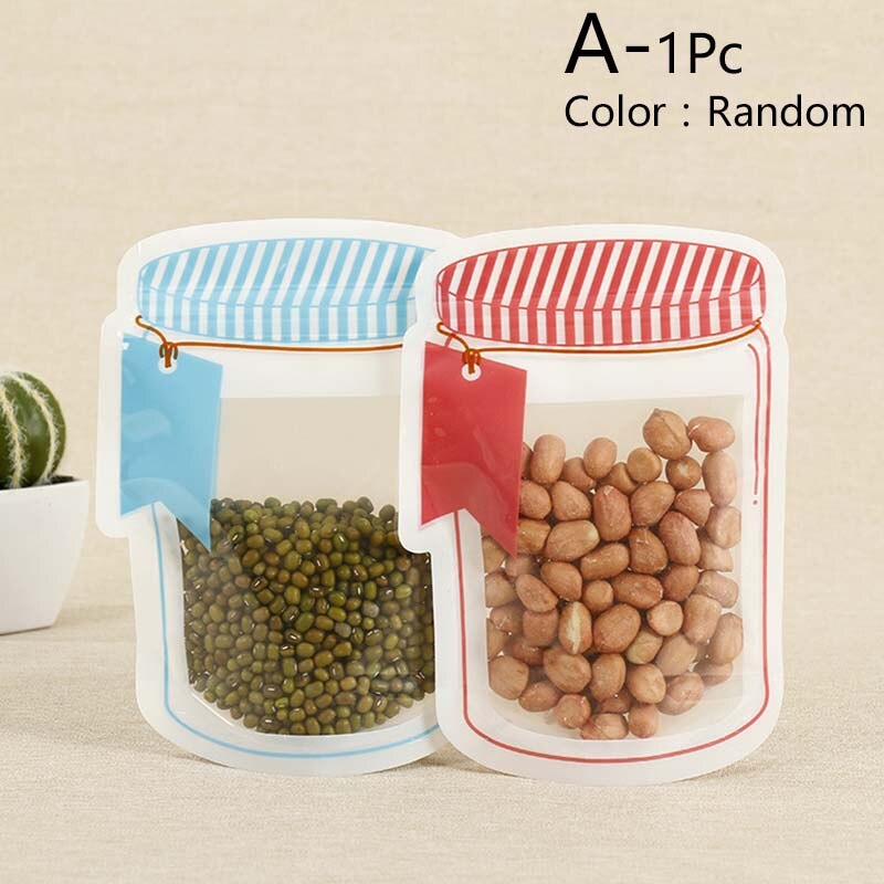 Kitchen Reusable Ziplock Bag Snack Biscuits Food J... – Vicedeal