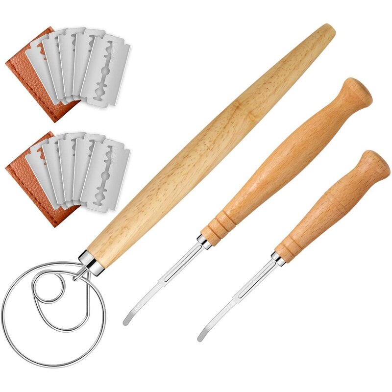 Bread Table and Danish Dough Whisk, Bread Table Sa... – Grandado