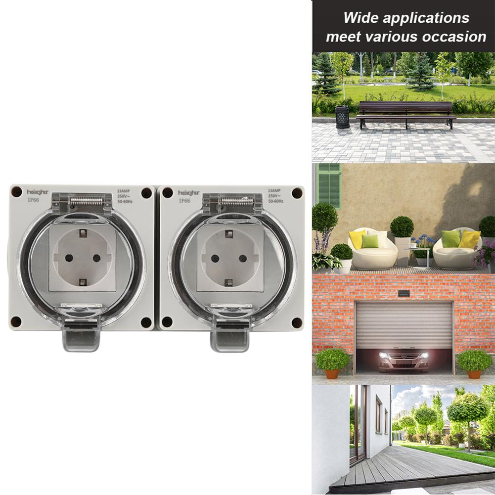 Outdoor Socket IP66 Weatherproof High-performance ... – Grandado