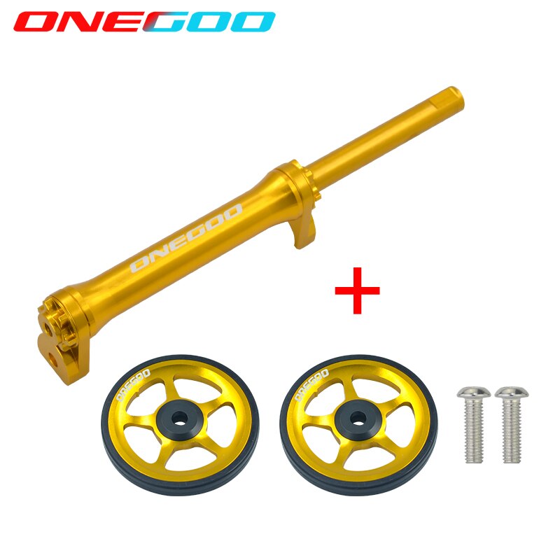 ONEGOO Easy Push Wheel Telescopic Rod for Brompton... – Grandado