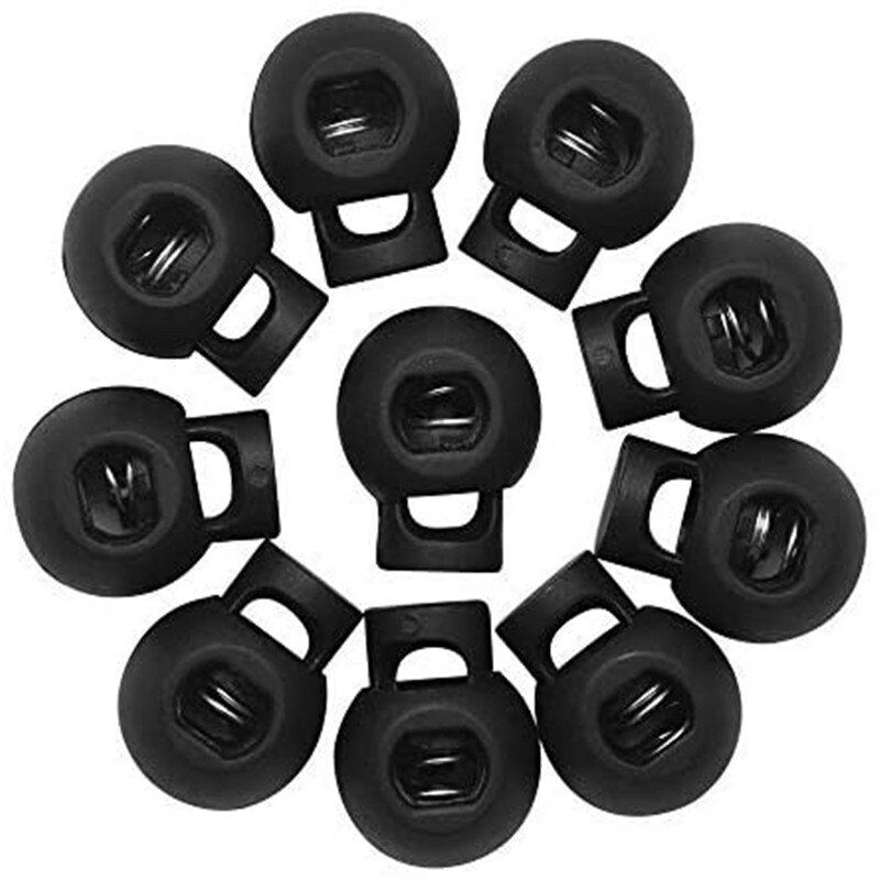 20 Pcs Plastic Spring Stop Toggle Cord Locks End Z... – Grandado